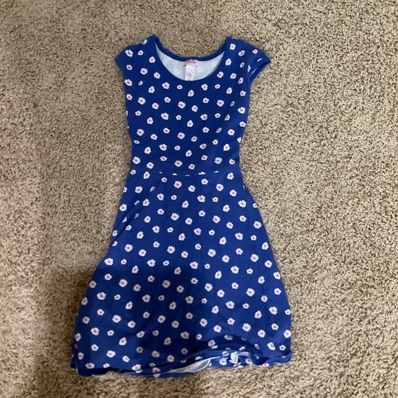 Justice | Dresses | Justice Blue Daisy Dress | Poshmark